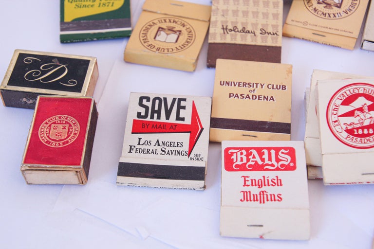 Vintage Matchbook Collections at 1stDibs