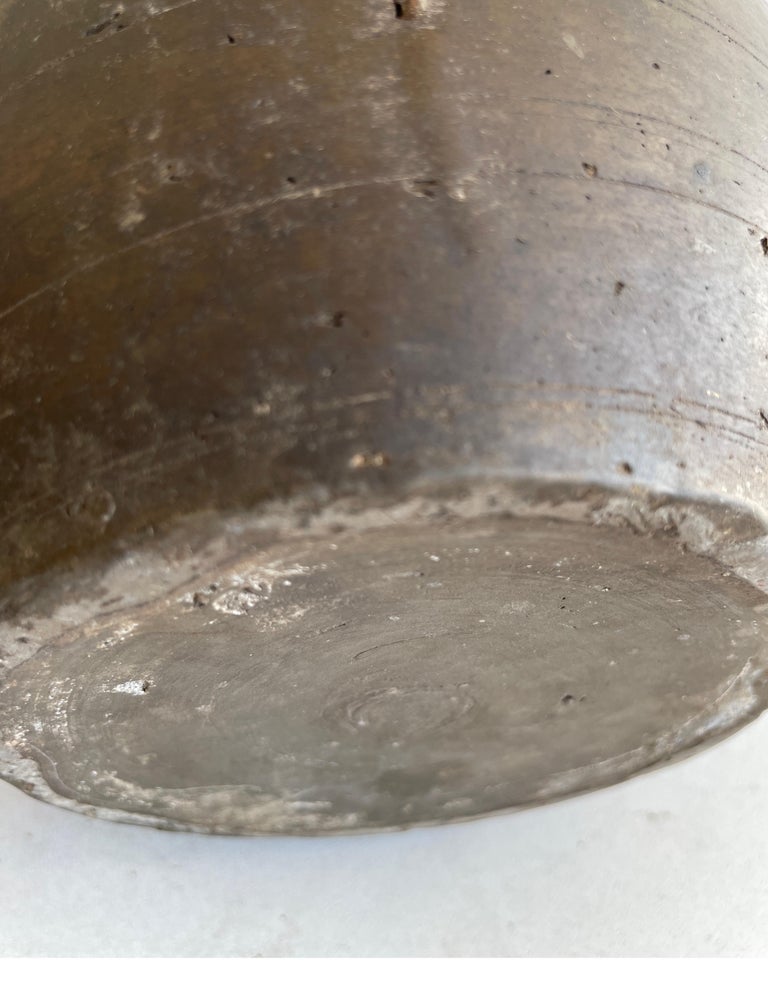 Vintage Matte Clay Oil Pottery Decorative Pot at 1stDibs