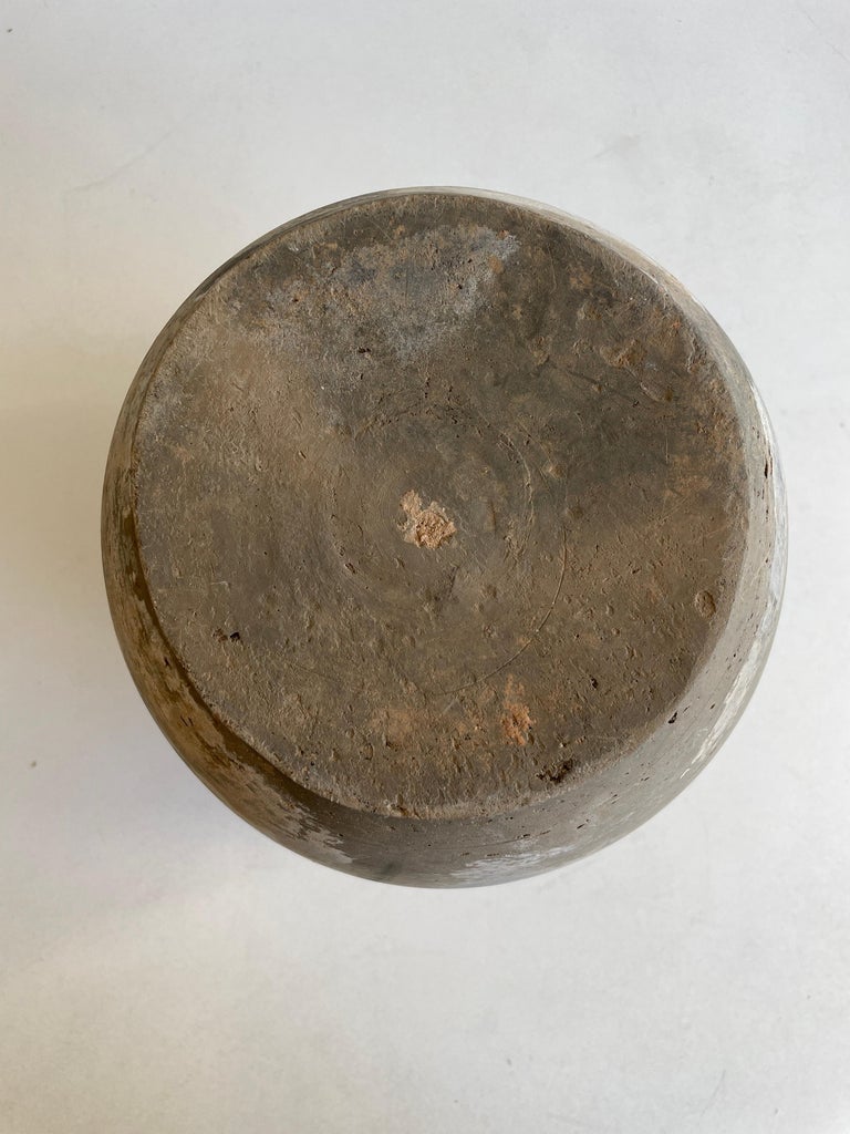 Vintage Matte Oil Pottery Decorative Pot For Sale at 1stDibs