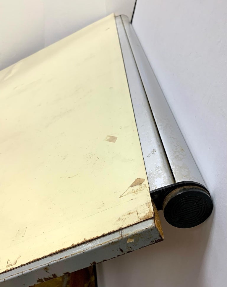 Vintage Mayline Architect Drafting Table Desk with Chair For Sale at ...