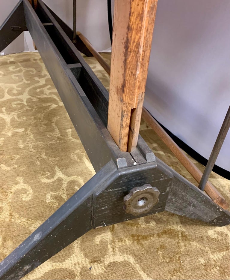 Vintage Mayline Architect Drafting Table Desk with Chair at 1stDibs