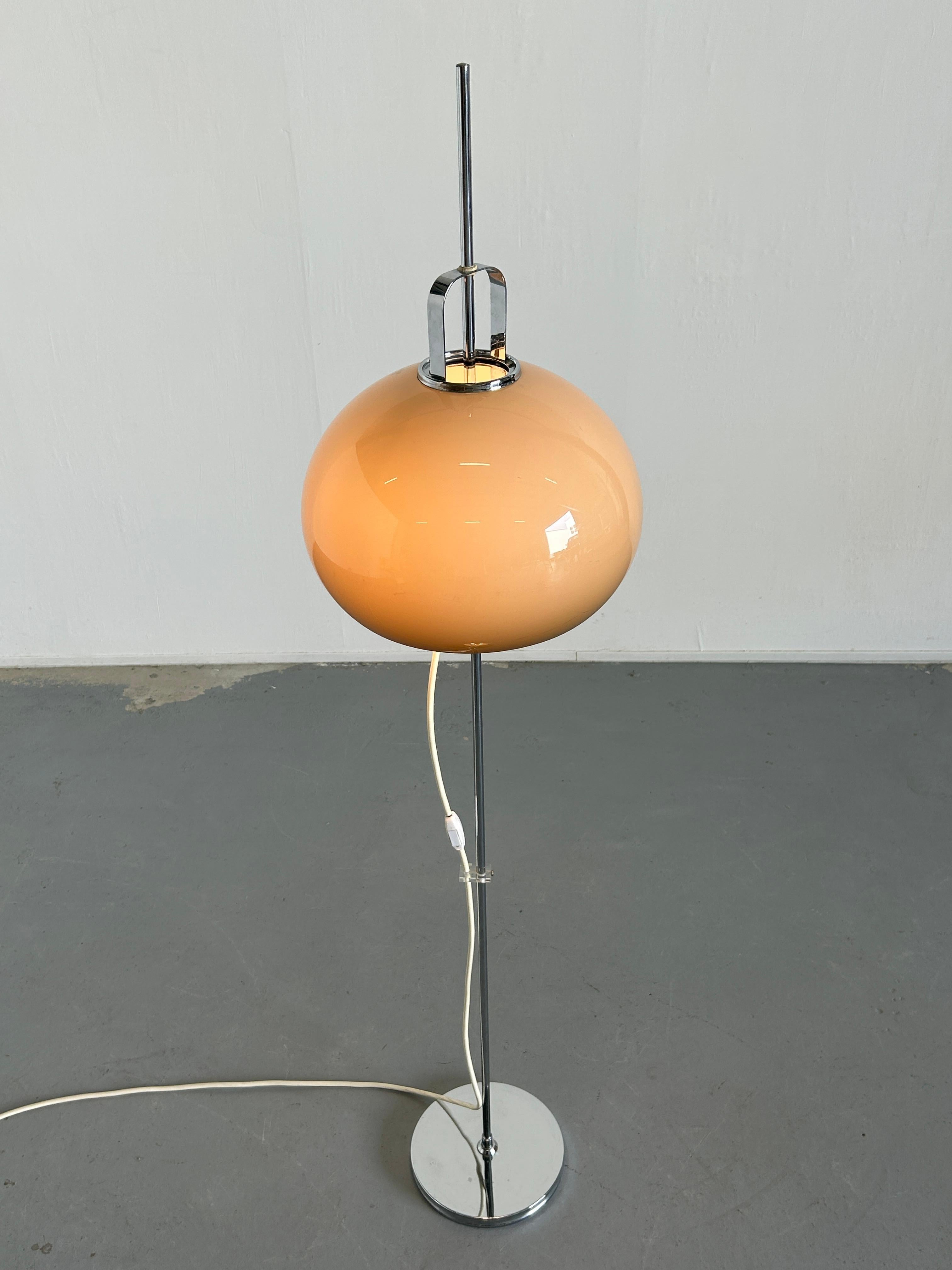 Vintage Meblo 'Lucerna' Harvey Guzzini Floor Lamp, Mid Century Vintage ...