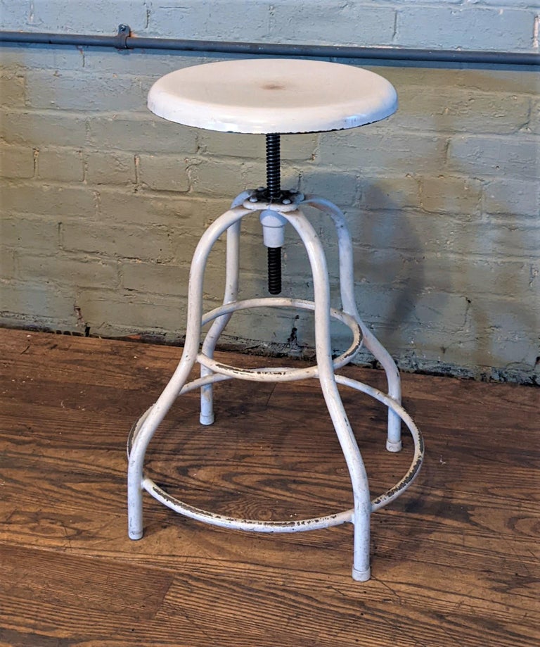 Vintage Medical Stool For Sale at 1stDibs