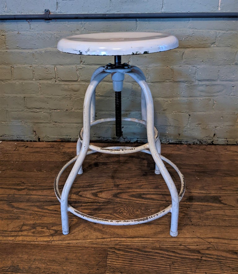 Vintage Medical Stool For Sale at 1stDibs