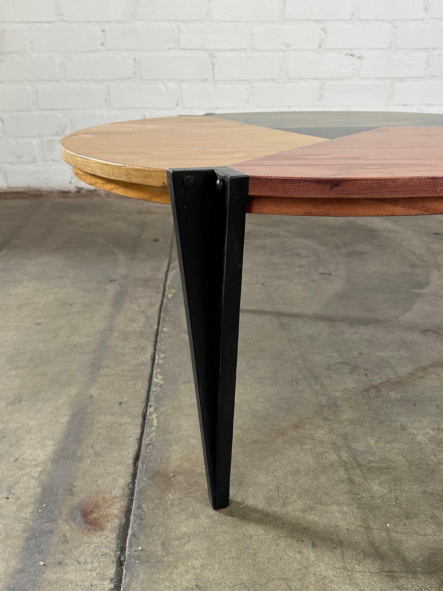 Vintage Memphis Style Coffee Table For Sale at 1stDibs