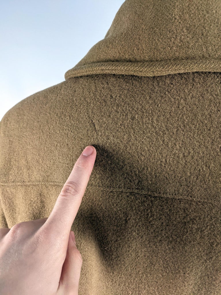 Vintage Mens Naval Wool Asymmetric Duffel Coat For Sale at 1stDibs ...