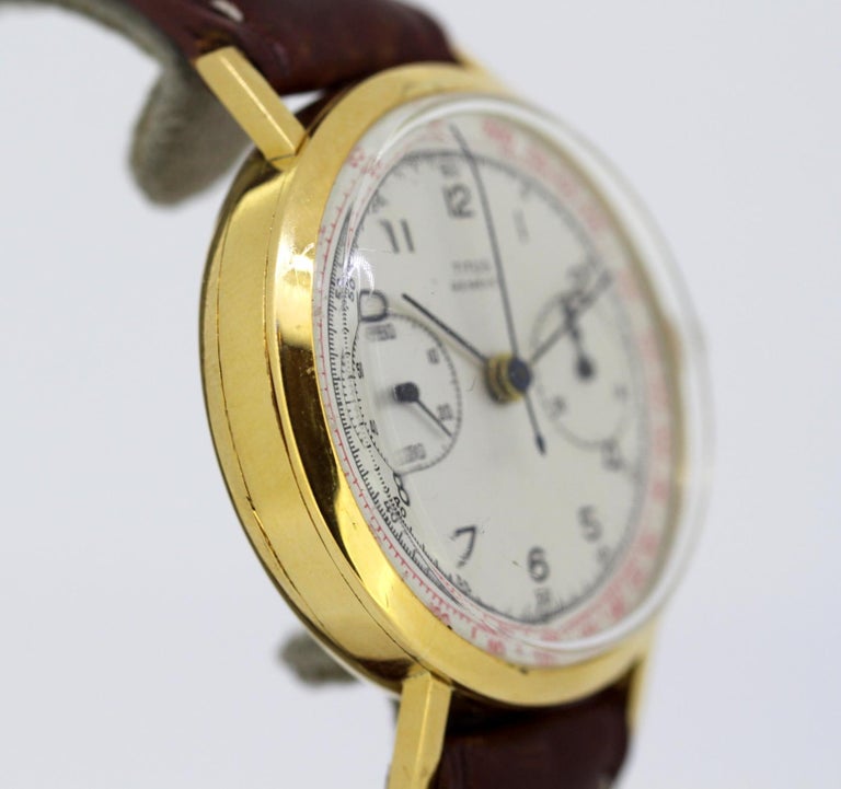 Vintage Men’s Titus "Geneve" Chronograph Alarm Manual Winding ...