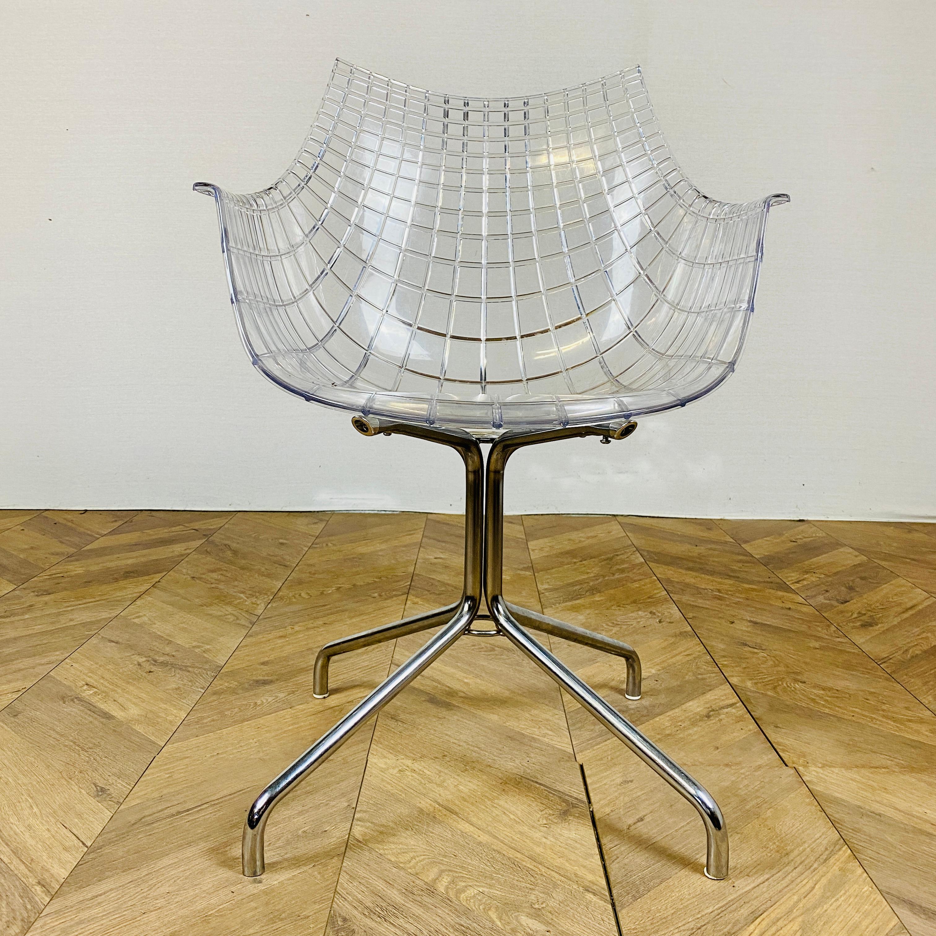 Vintage Meridiana Chairs Designed by Christophe Pillet for Dirade, Set ...