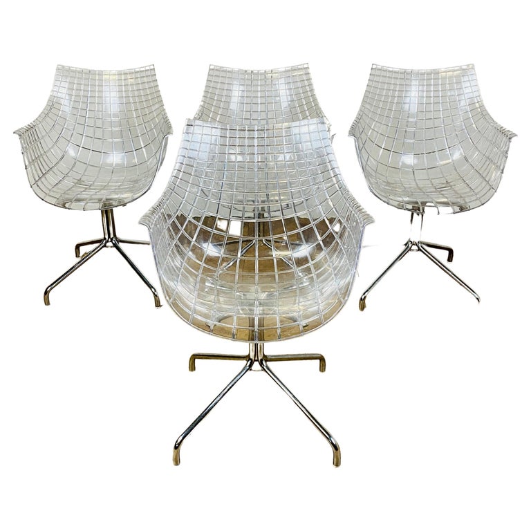 Vintage Meridiana Chairs Designed by Christophe Pillet for Dirade, Set ...