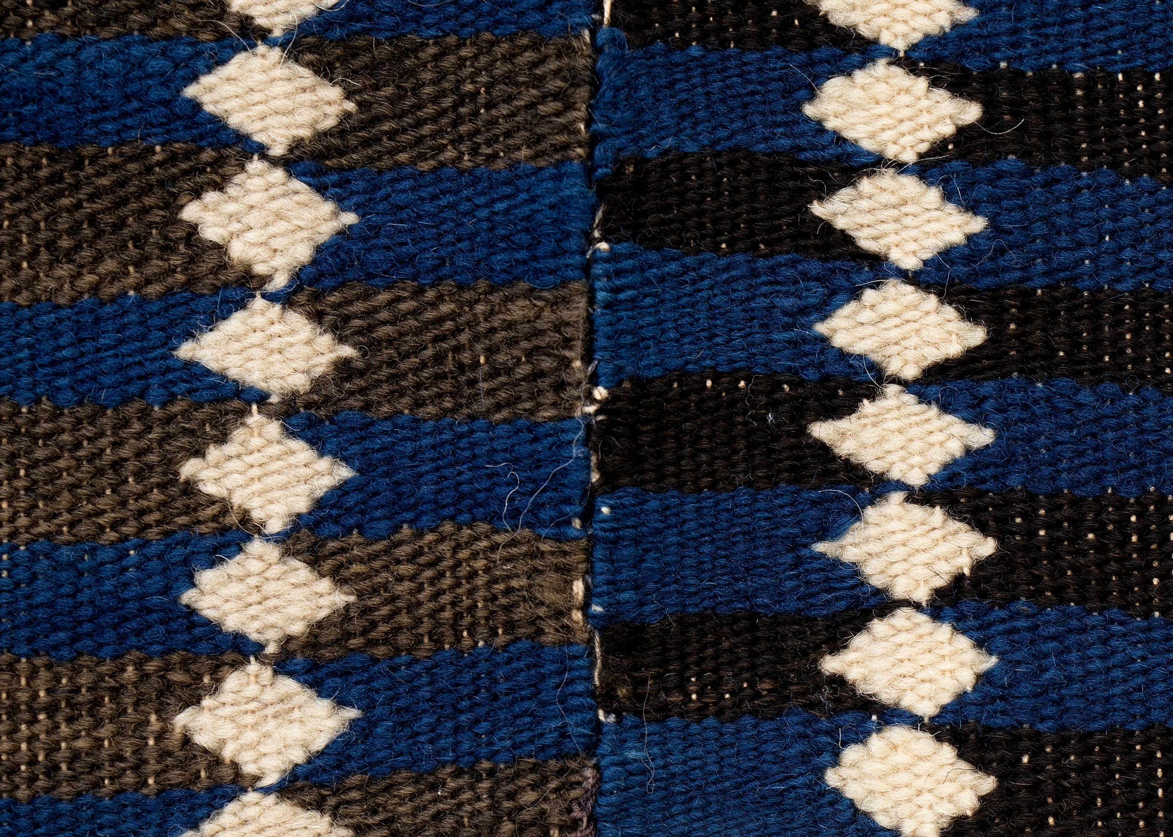 Vintage Mesoamerican Saltillo Serape, Transitional Period, circa 1875 ...