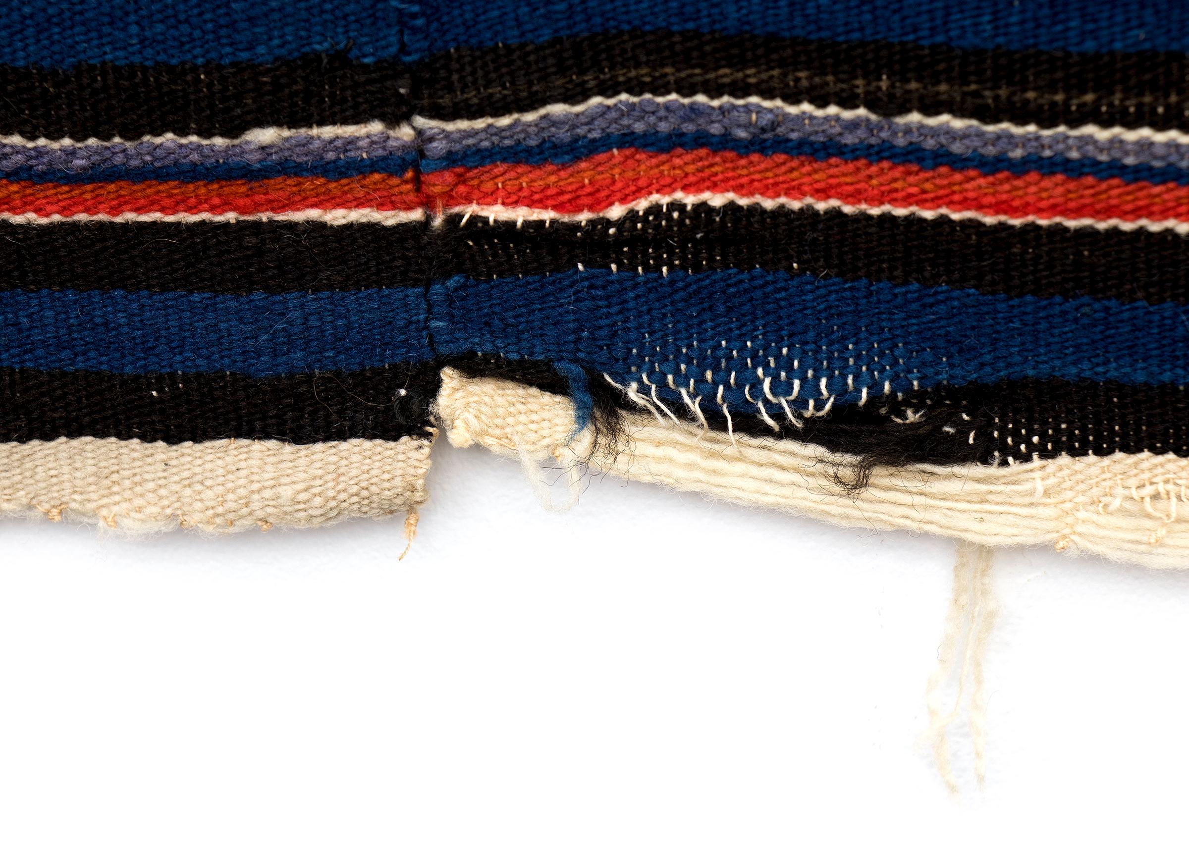 Vintage Mesoamerican Saltillo Serape, Transitional Period, circa 1875 ...