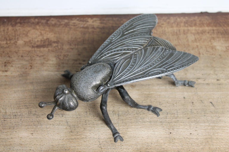 Vintage Metal Fly Ashtray, Fly Figurine, Mid-20th Century at 1stDibs