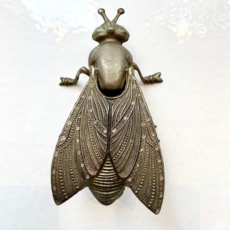 Vintage Metal Fly Ashtray For Sale at 1stDibs