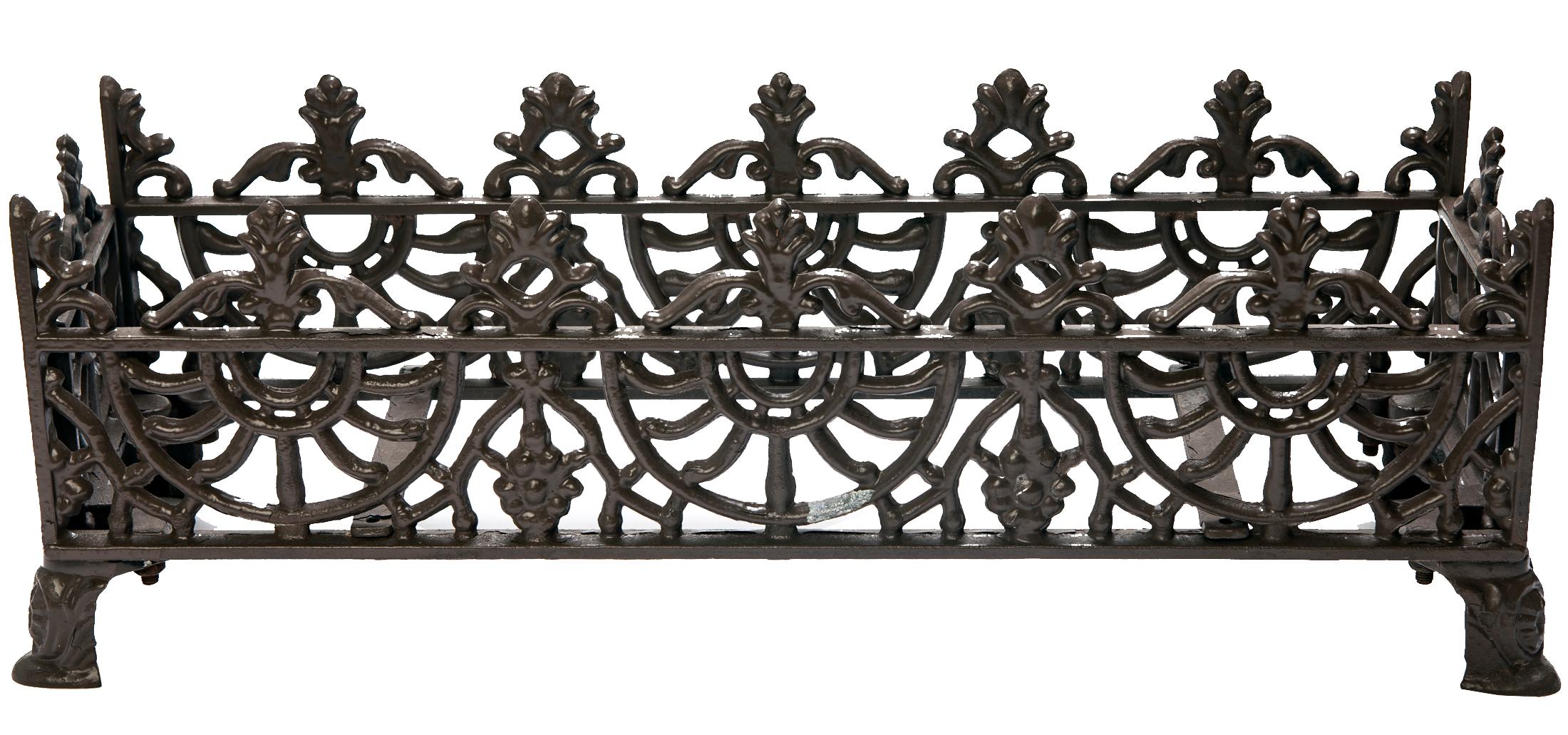 Vintage Metal Footed Planter at 1stDibs