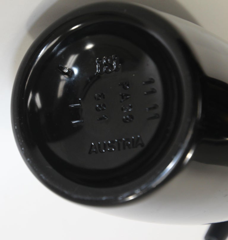 Vintage Metallic Black Metal Soda Siphon at 1stDibs