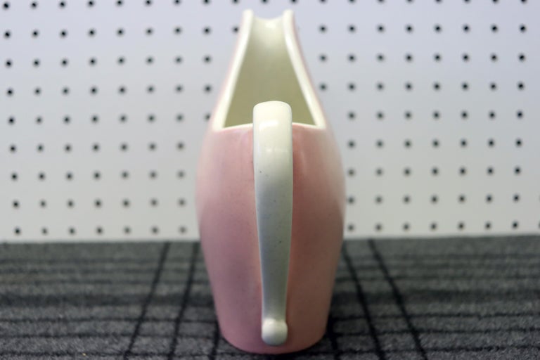 Vintage Metlox Poppytrail Pink Pitcher For Sale at 1stDibs