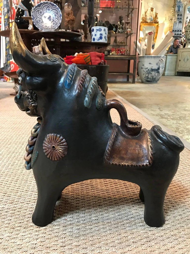 Vintage Mexican Bull For Sale at 1stdibs
