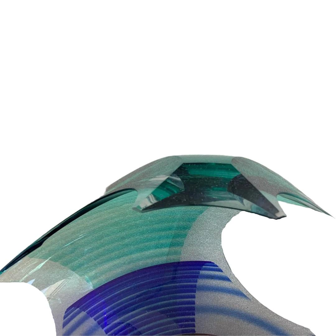 Vintage Michael David Colored Glass Centerpiece Kit Karbler Blake ...