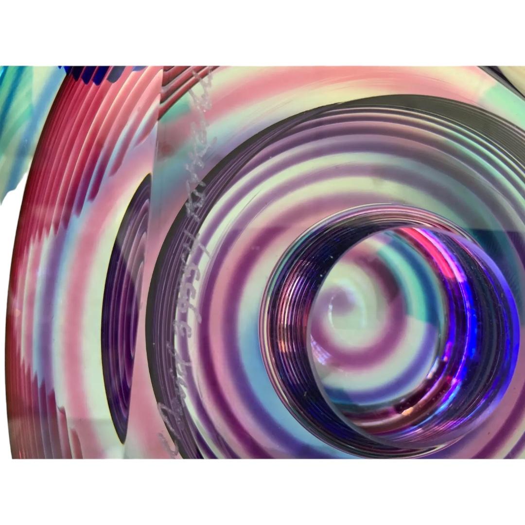 Vintage Michael David Colored Glass Centerpiece Kit Karbler Blake ...