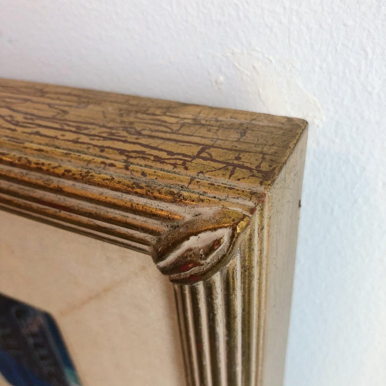 Vintage Michael Jacques Original Illustration Oil on Board at 1stDibs