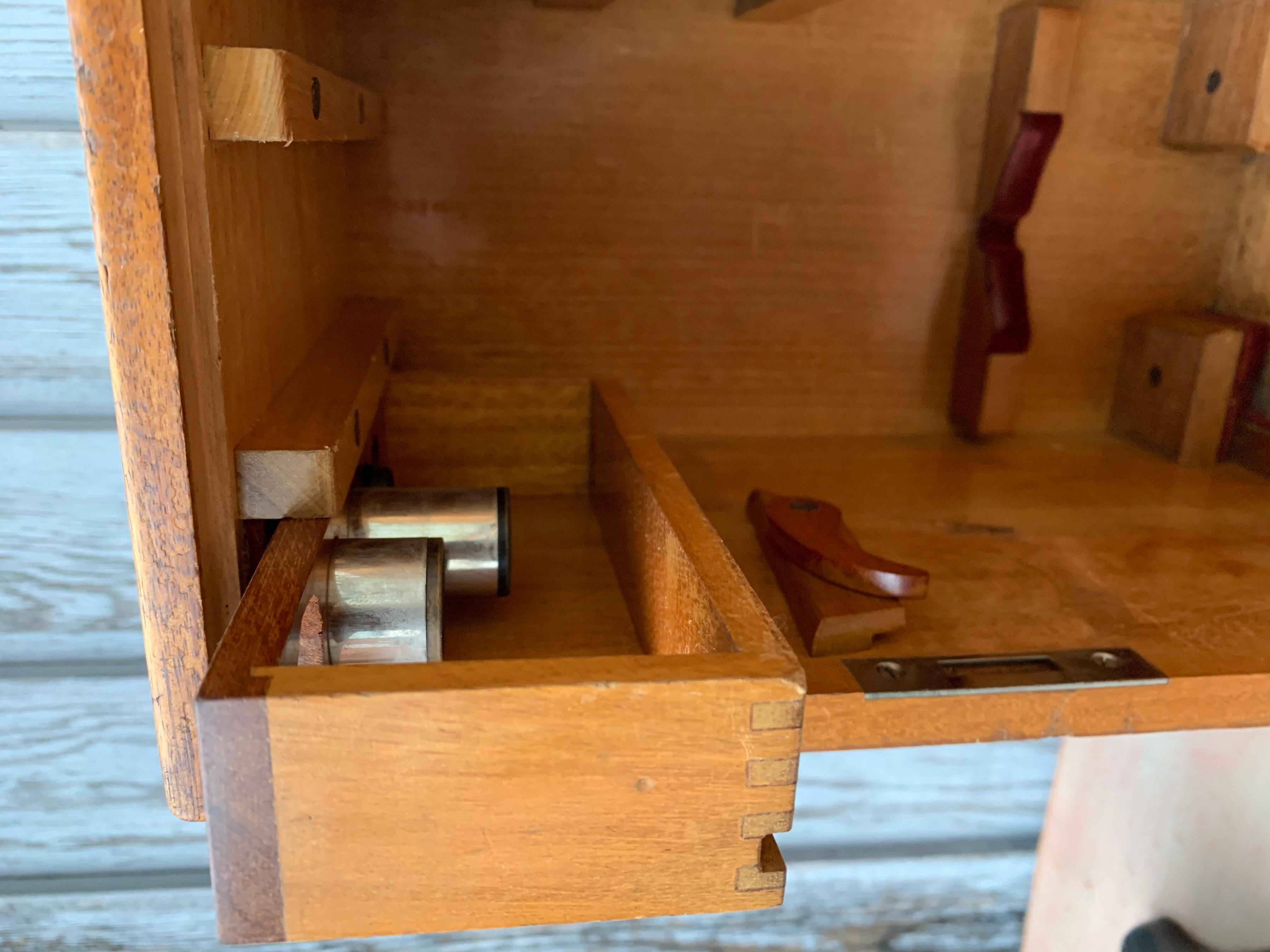 Vintage Microscope by Ernst Leitz with Original Box, Germany, circa ...