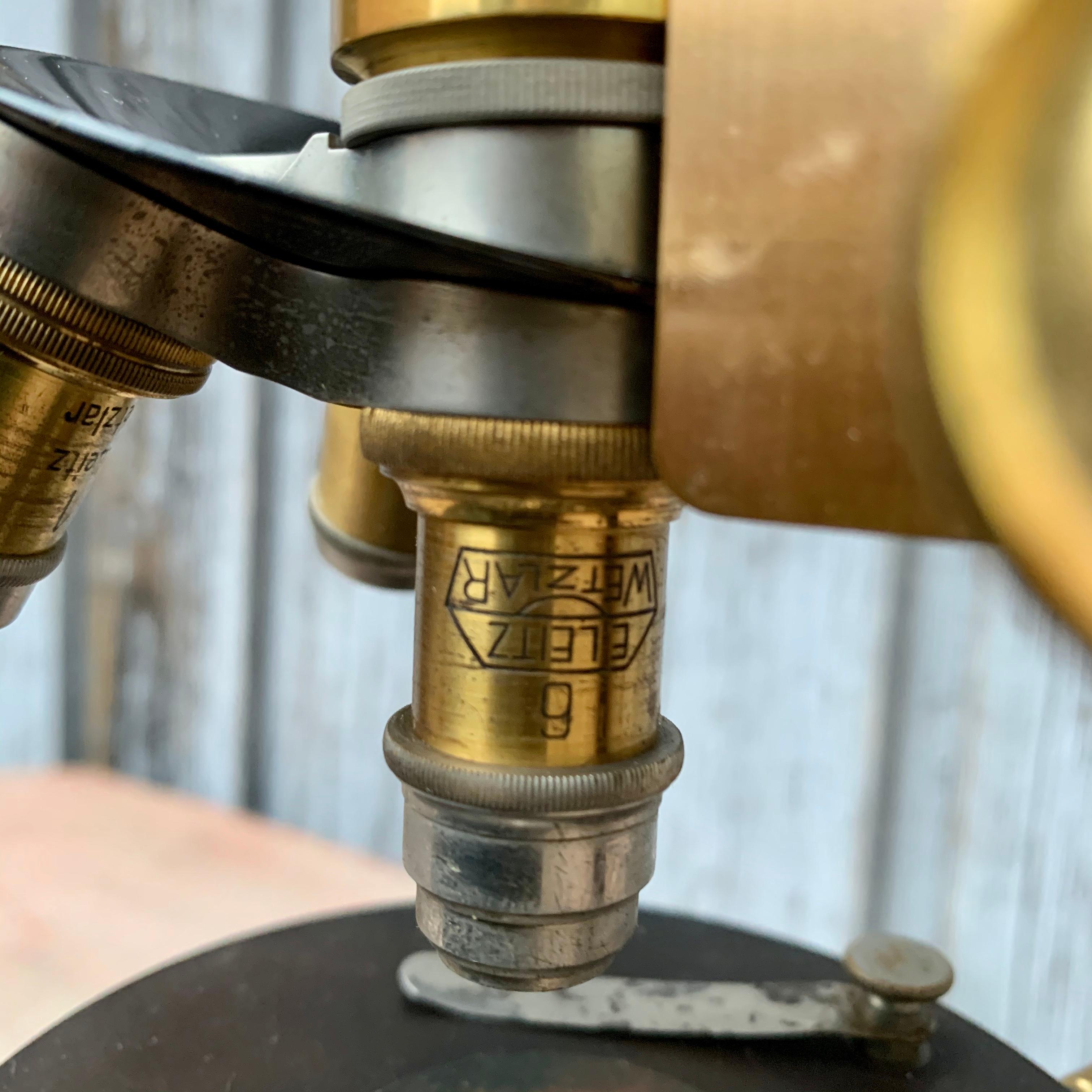 Vintage Microscope by Ernst Leitz with Original Box, Germany, circa ...