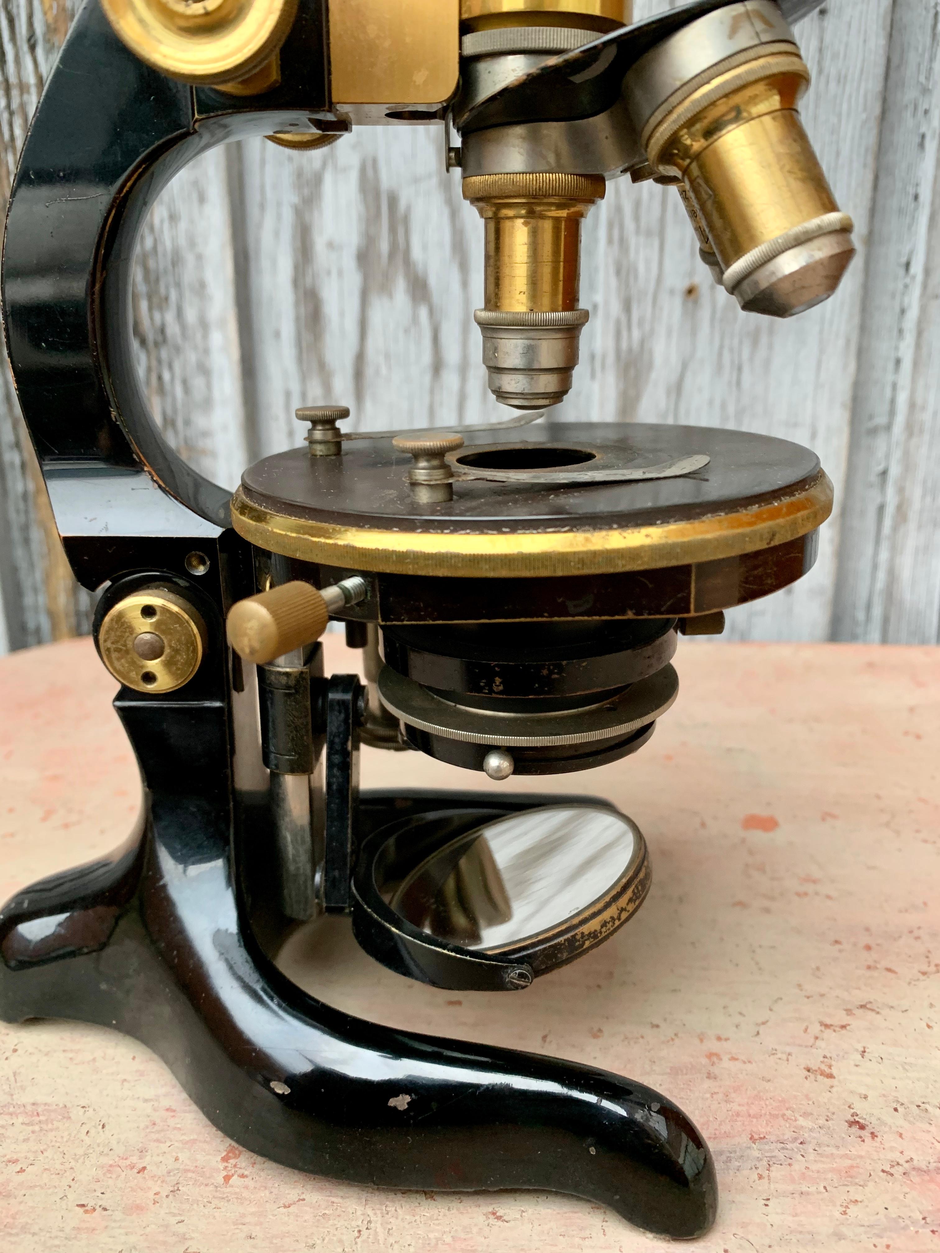 Vintage Microscope by Ernst Leitz with Original Box, Germany, circa ...