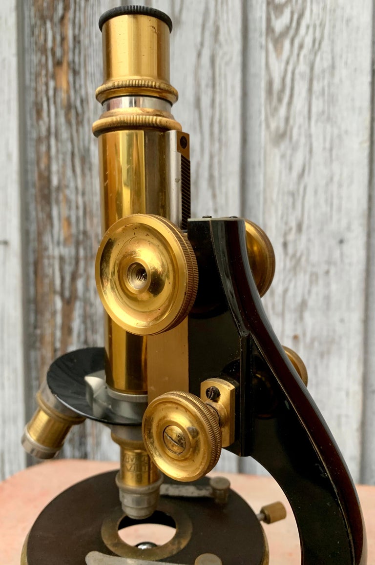 Vintage Microscope by Ernst Leitz with Original Box, Germany, circa ...