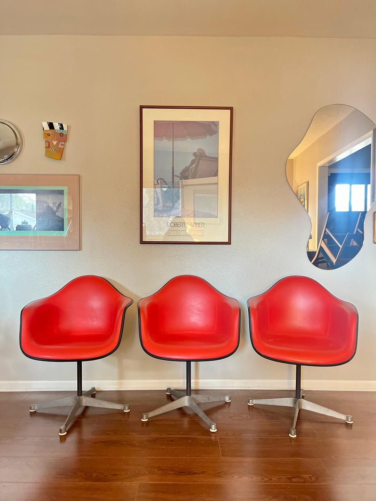 Vintage Midcentury Charles and Ray Eames Fiberglass Shell Chairs by ...