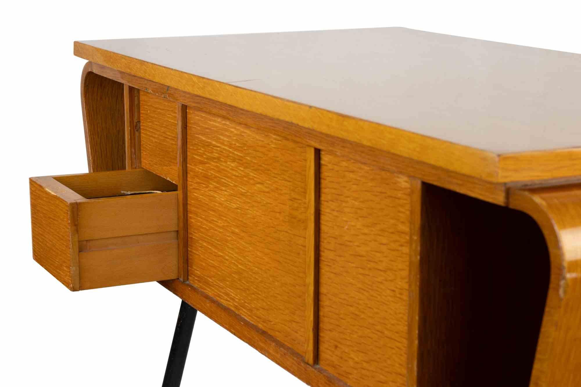 Vintage Mid-Century Console Singer for Sewing Machine, Italy 1960s For ...