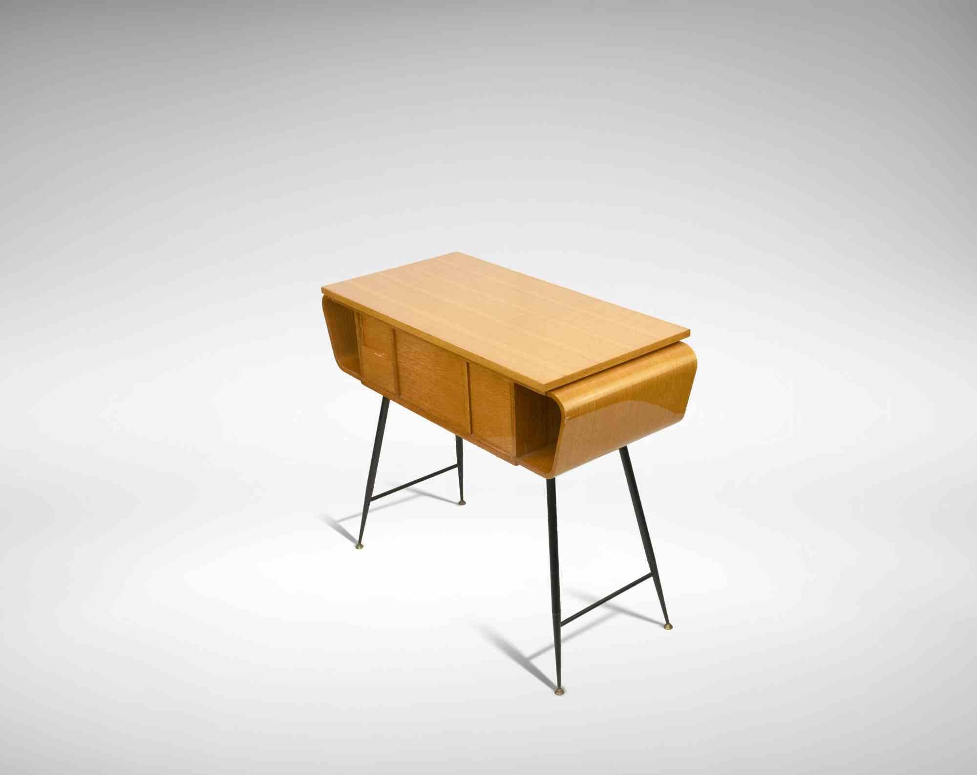 Vintage Mid-Century Console Singer for Sewing Machine, Italy 1960s For ...