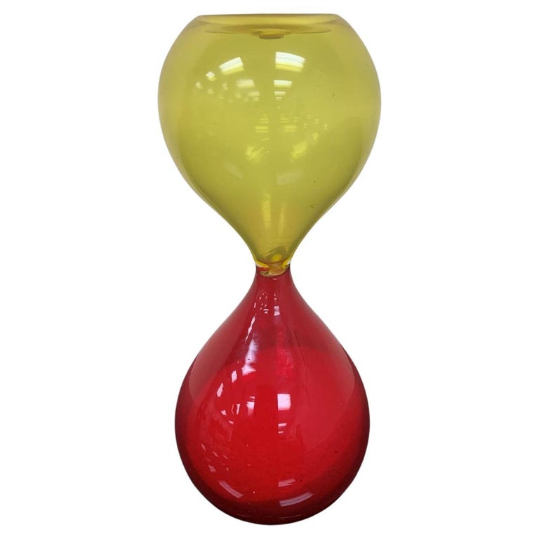 Vintage Mid Century Hour Glass by Paolo Venini, Circa 1950’s at 1stDibs