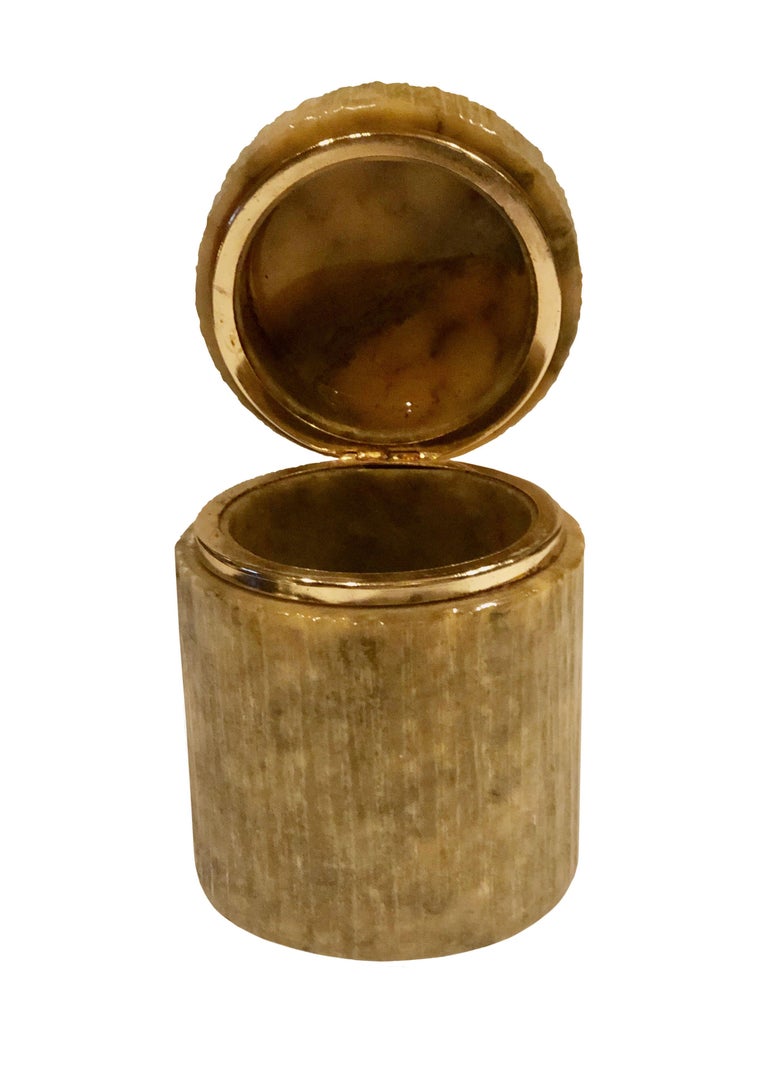 Vintage Mid-Century Italian Alabaster Box at 1stDibs