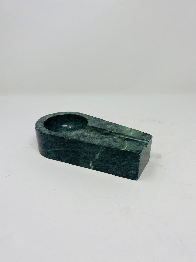 Vintage Midcentury Italian Marble Cigar Ashtray For Sale at 1stDibs