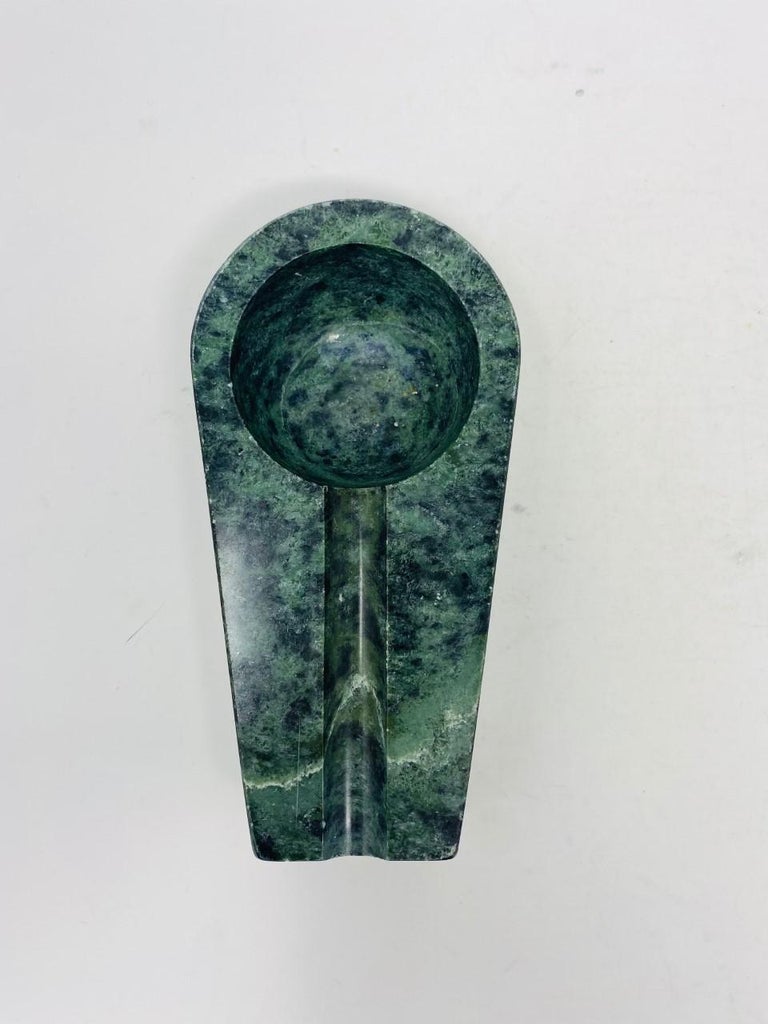 Vintage Midcentury Italian Marble Cigar Ashtray For Sale at 1stDibs