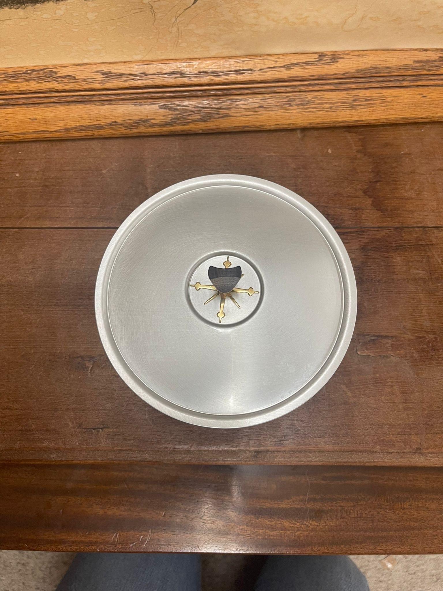 Vintage Mid Century Modern Atomic Space Age Dish by Medallion. For Sale ...