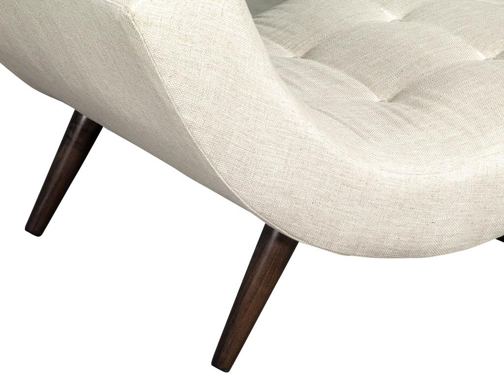 Vintage Mid-Century Modern Chaise Lounge Recamier at 1stDibs | 1970s ...