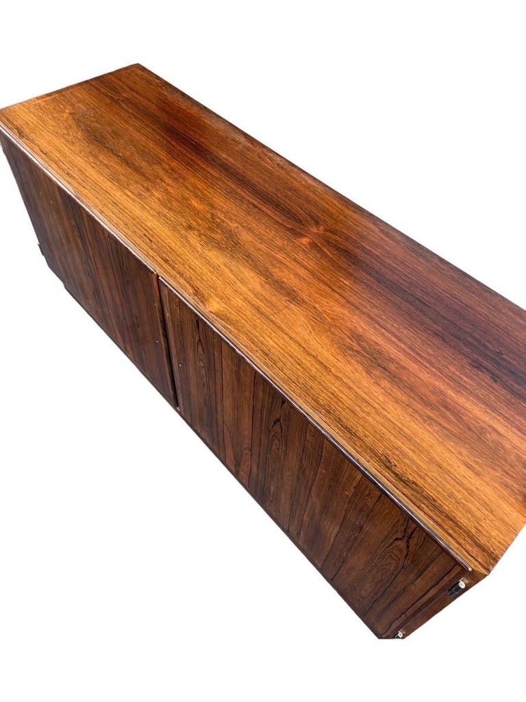 Vintage Mid Century Modern Danish Credenza Console , Side Board by ...