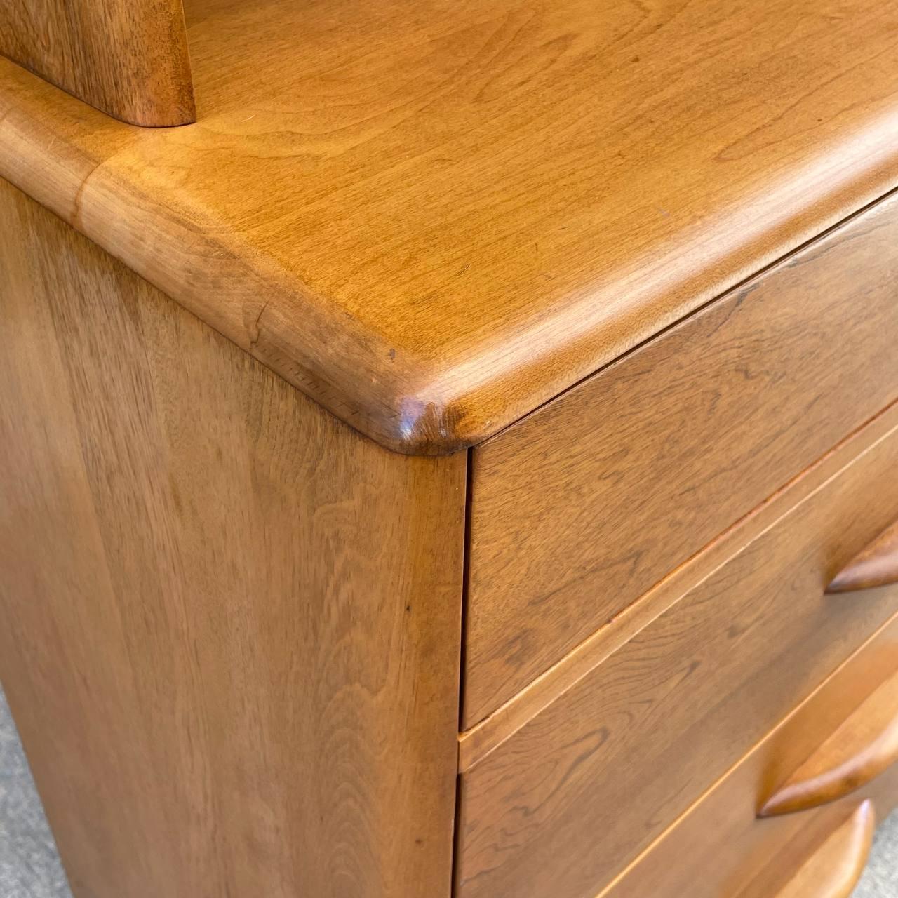 Vintage Mid-Century Modern Dresser Bookcase by Heywood Wakefield at ...