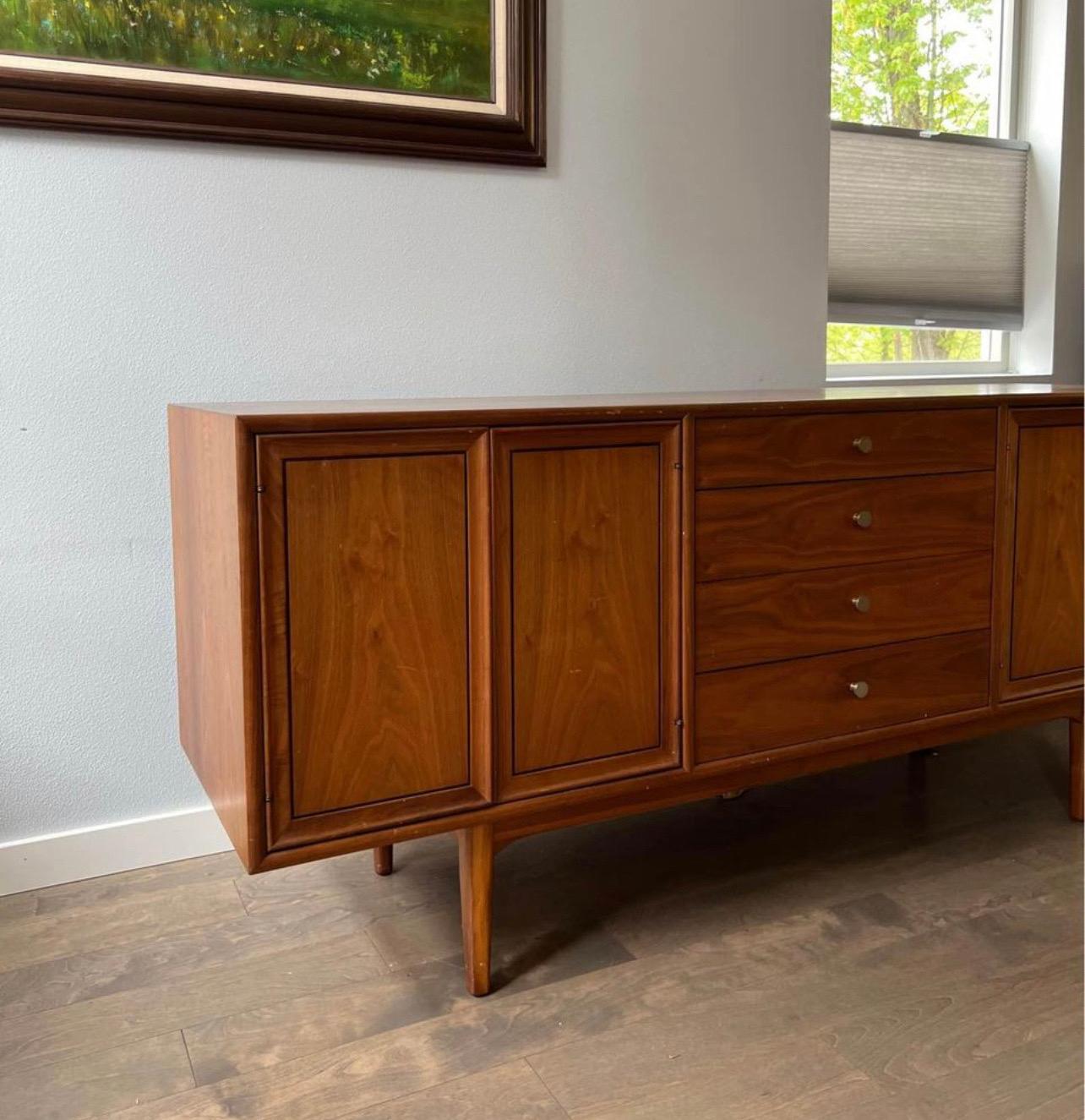 Vintage Mid Century Modern Drexel Declaration Credenza or Record ...