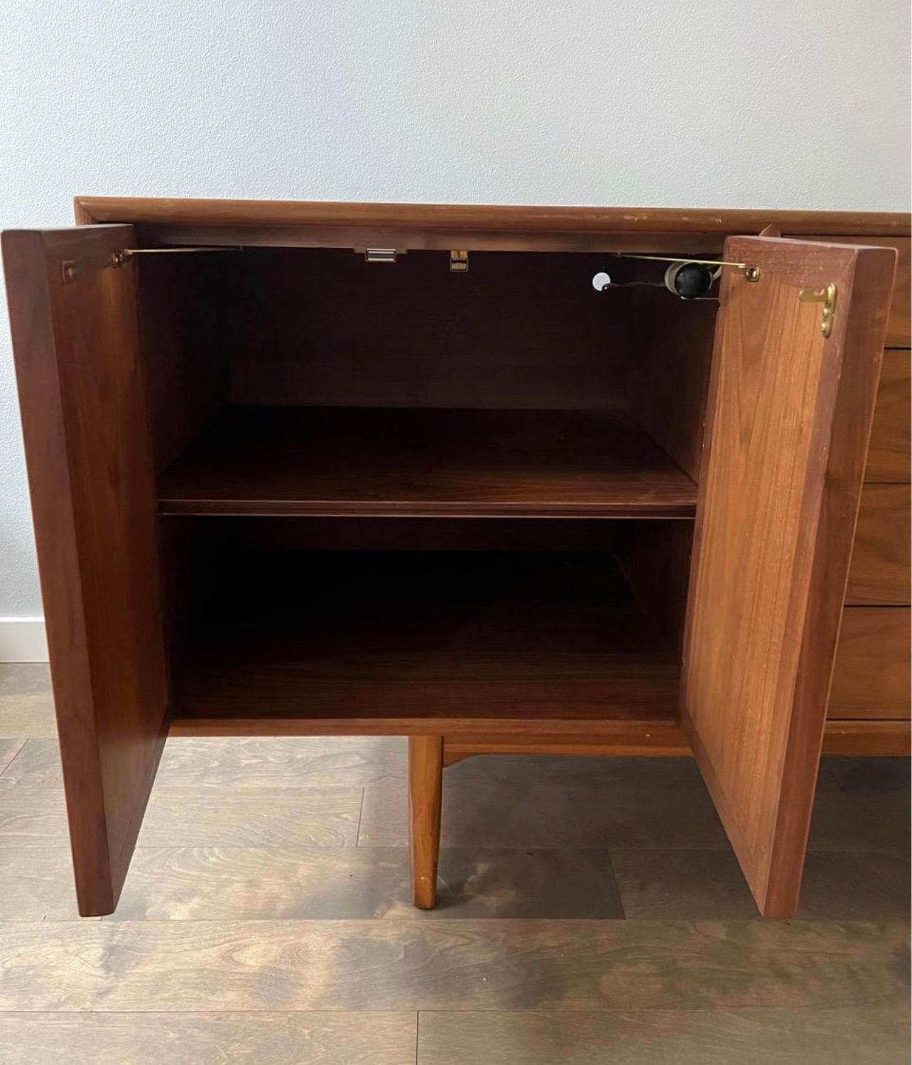 Vintage Mid Century Modern Drexel Declaration Credenza or Record ...