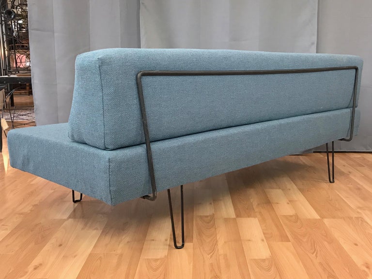 Vintage Mid-Century Modern Hairpin Leg Daybed at 1stDibs