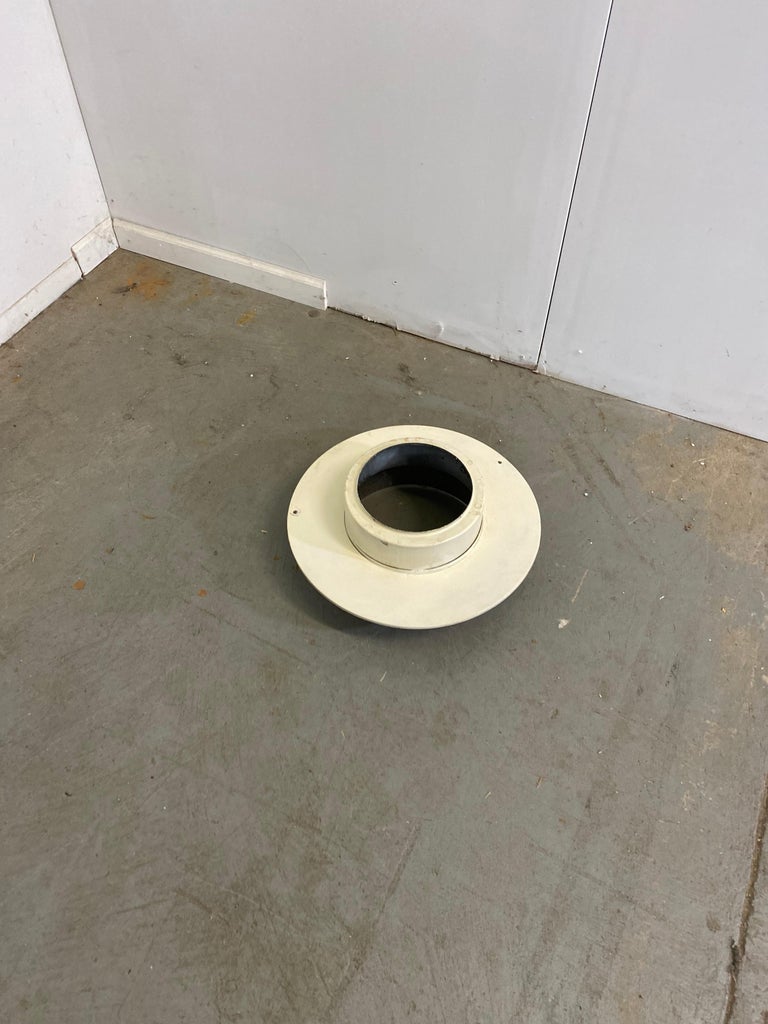 Vintage Mid-Century Modern Preway Fireplace Artic White at 1stDibs