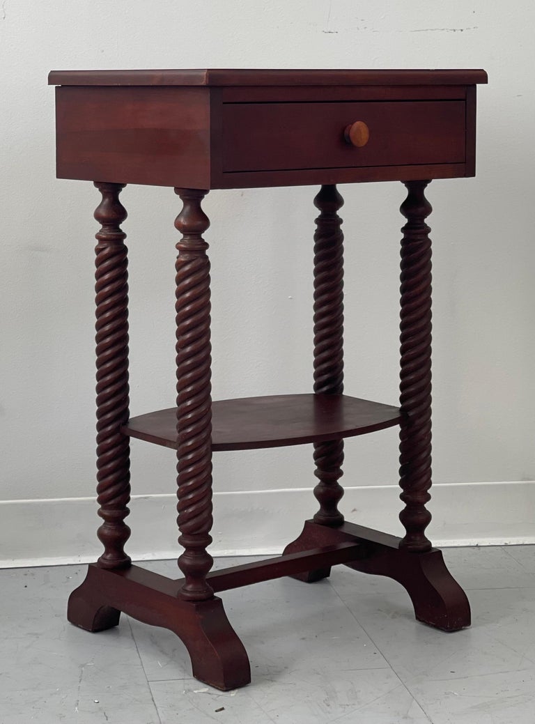 Vintage Mid-Century Modern Table Stand For Sale at 1stDibs