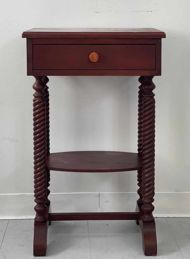 Vintage Mid-Century Modern Table Stand For Sale at 1stDibs