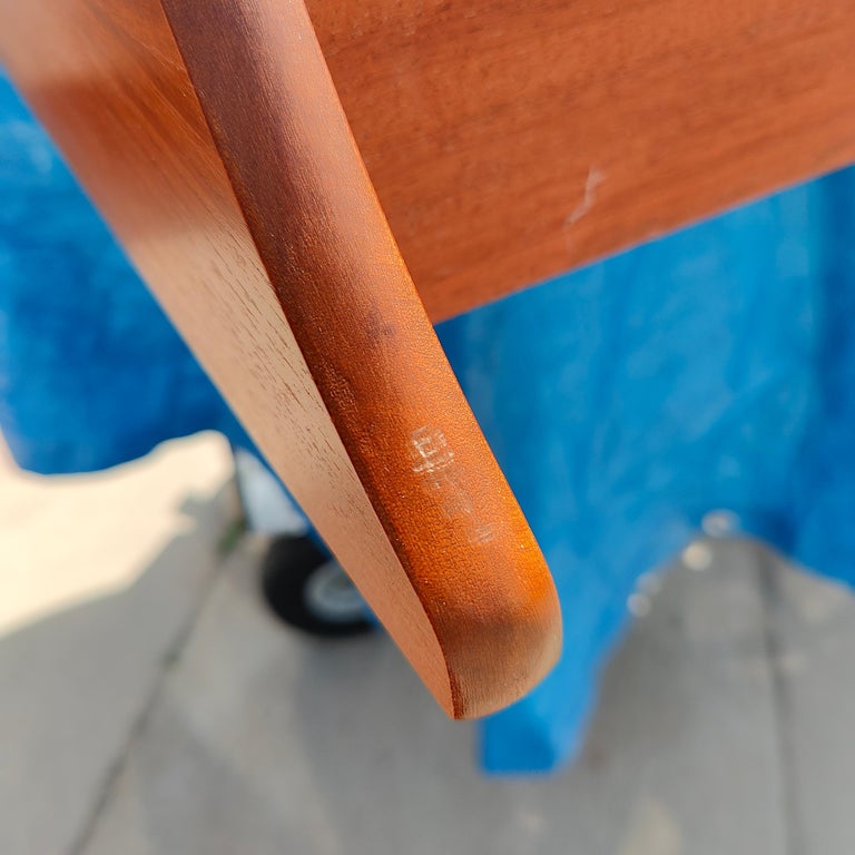 Vintage Mid-Century Modern Teak Mirror by Pedersen and Hansen For Sale ...