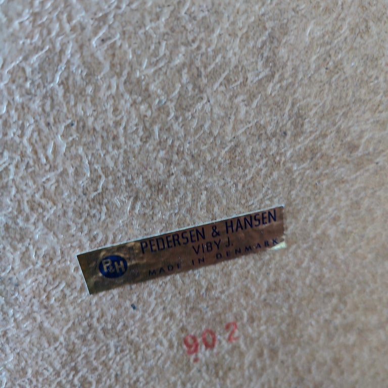 Vintage Mid-Century Modern Teak Mirror by Pedersen and Hansen For Sale ...