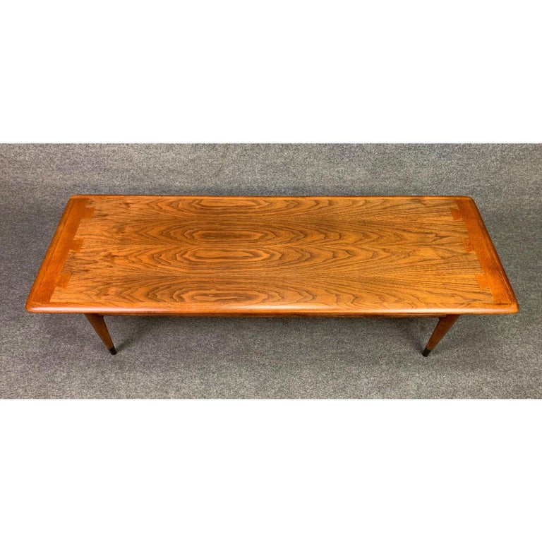 Vintage Mid-Century Modern Walnut "Acclaim" Coffee Table by Lane at ...