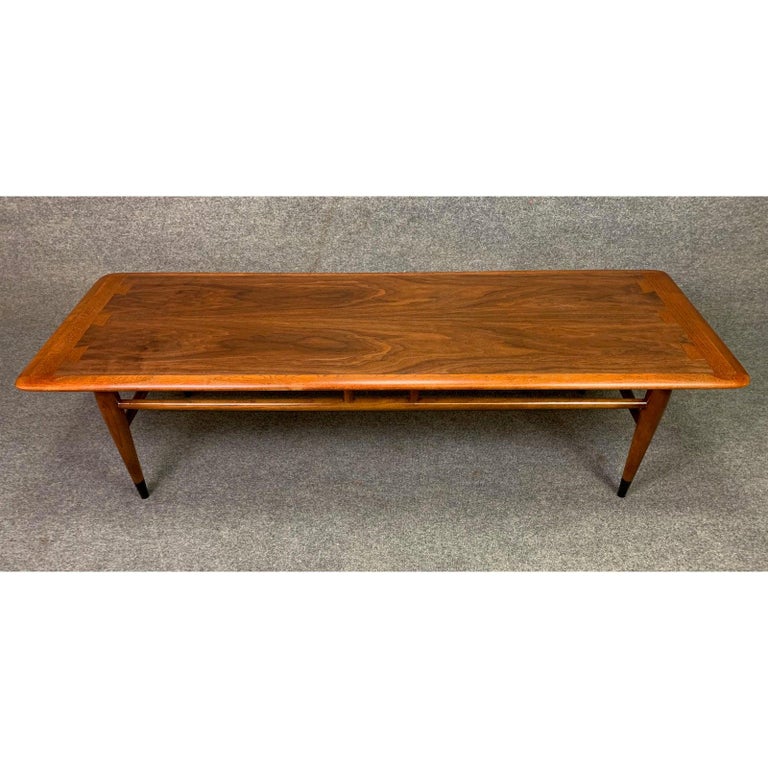 Vintage Mid-Century Modern Walnut "Acclaim" Coffee Table by Lane ...