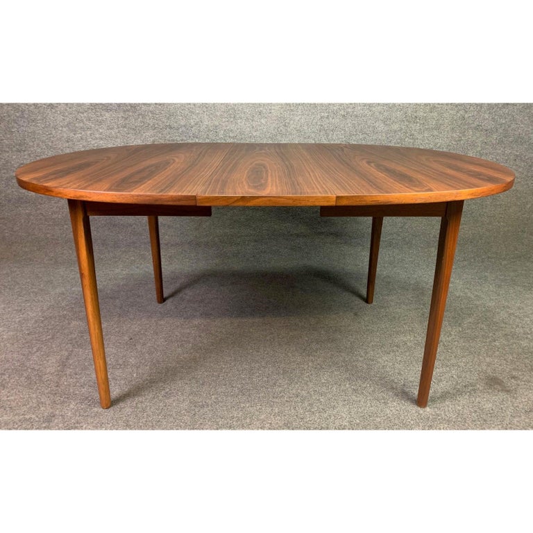 Vintage Mid-Century Modern Walnut "Declaration" Oval Dining Table by ...